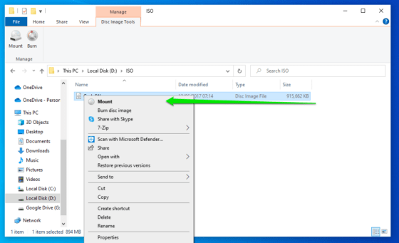Ultimate Guide: How to Mount an ISO File in Windows 10 Without Errors ...