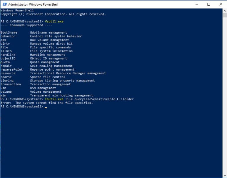 How to enable case sensitive file and folder names on Windows 10? — Auslogics Blog