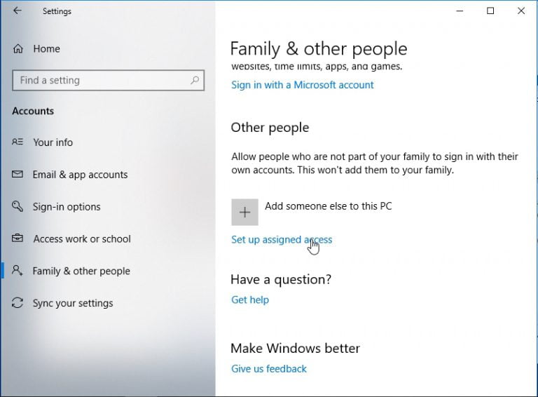 How to setup and use Assigned Access (Kiosk Mode)? — Auslogics Blog