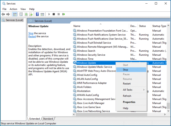Shutting down a PC when the Windows 10/11 update is under progress ...
