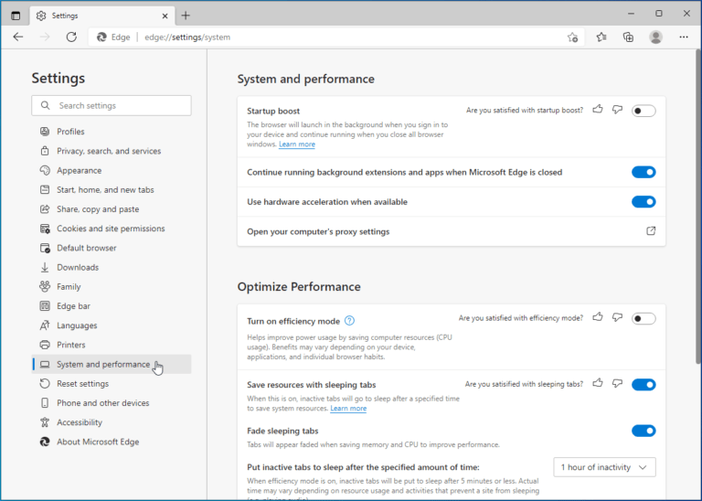 How to Set up Startup Boost in Microsoft Edge — Auslogics Blog