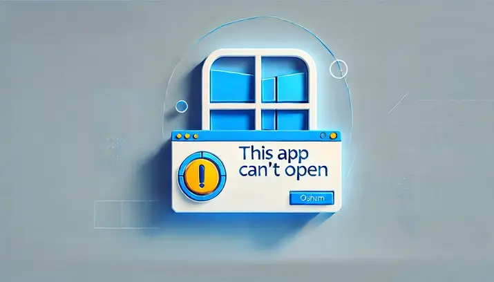 How to Fix "This App Can't Open" Issue on Windows 10? — Auslogics Blog