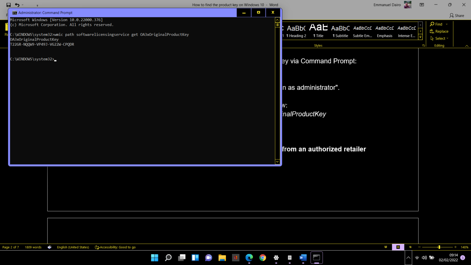 How to Find the Product Key on Windows 10? — Auslogics Blog