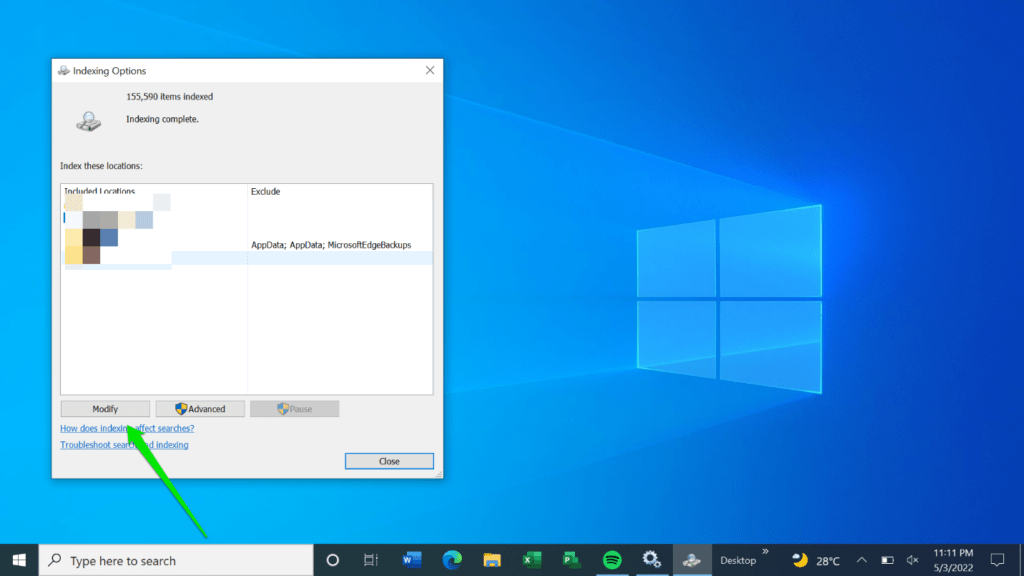 How to Disable Indexing in Windows 10 and Should You Do It? Quick Fix ...