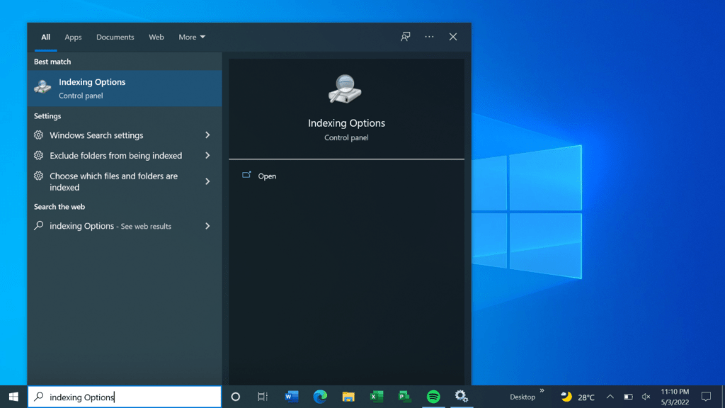 How to Disable Indexing in Windows 10 and Should You Do It? Quick Fix ...