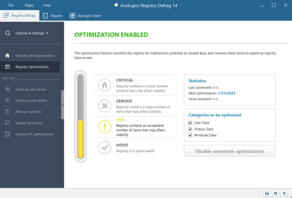 Auslogics Registry Defrag Review — Auslogics Blog