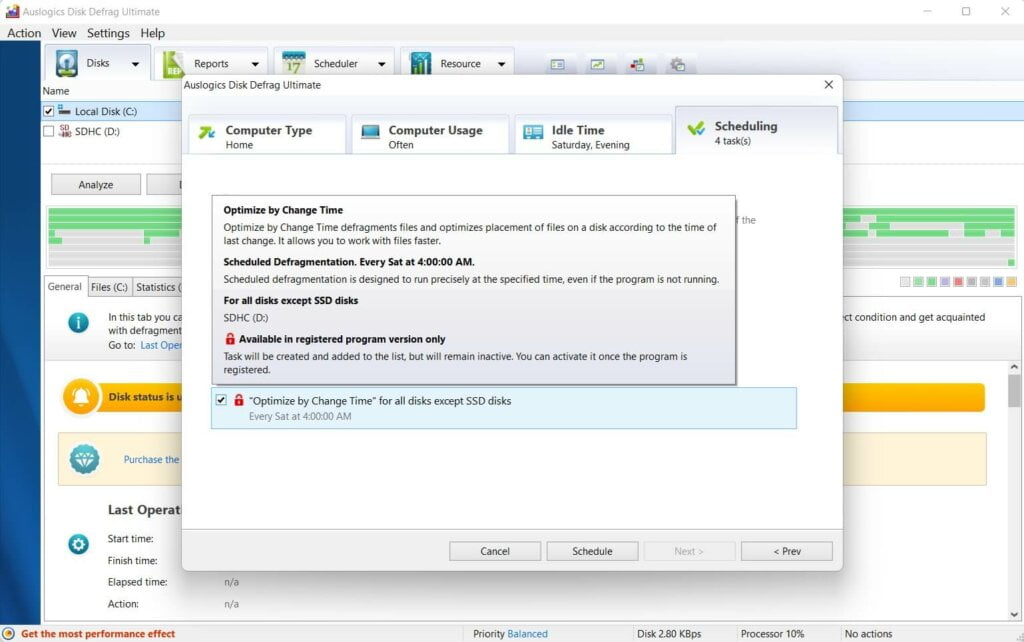 Auslogics Disk Defrag Ultimate Review — Auslogics Blog
