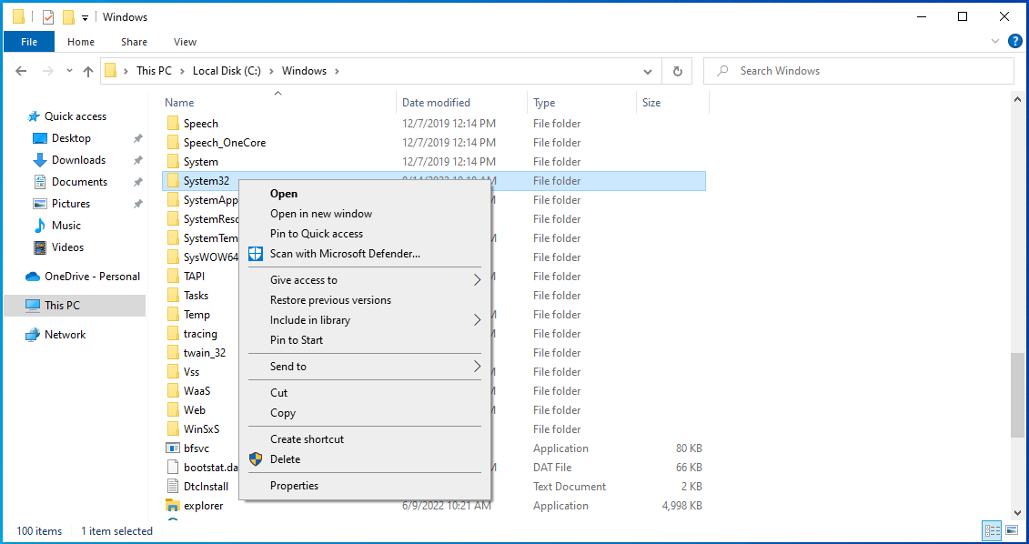 Think Twice: What Happens if You Delete Windows System 32? — Auslogics ...