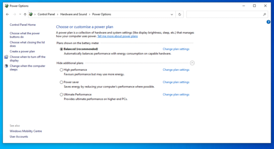 How to Restore Missing Power Plans Options on Windows — Auslogics Blog