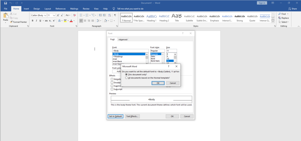 [EASY GUIDE] How to Change the Default Font in Microsoft Word ...