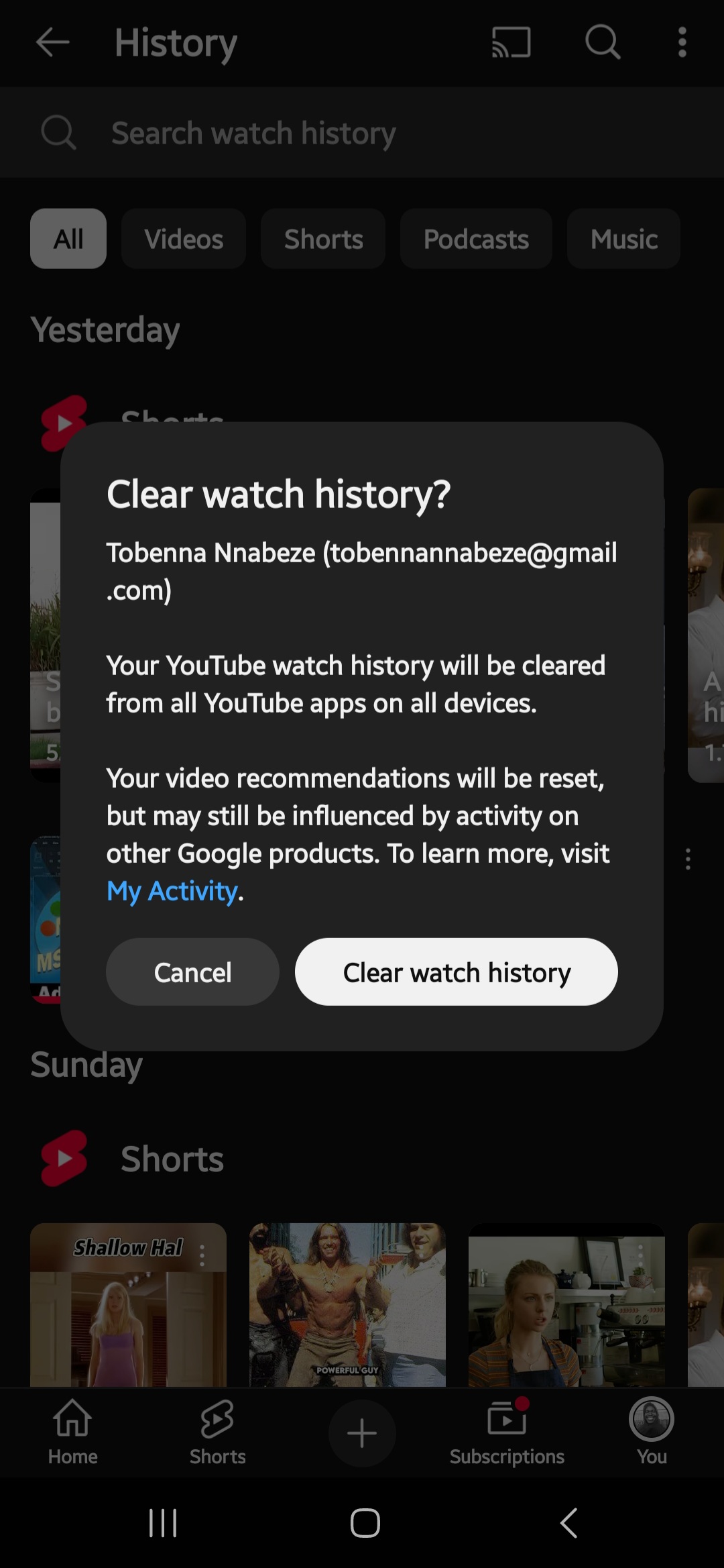 Delete Your Tracks: How to Clear YouTube Search and Watch History on ...