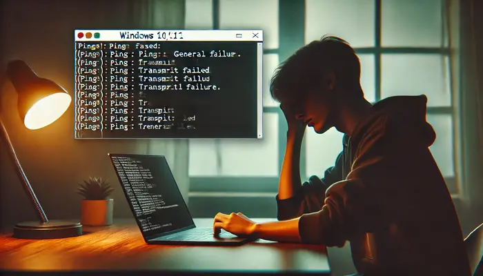 How to Remove the “Ping: Transmit Failed General Failure” Error Message ...