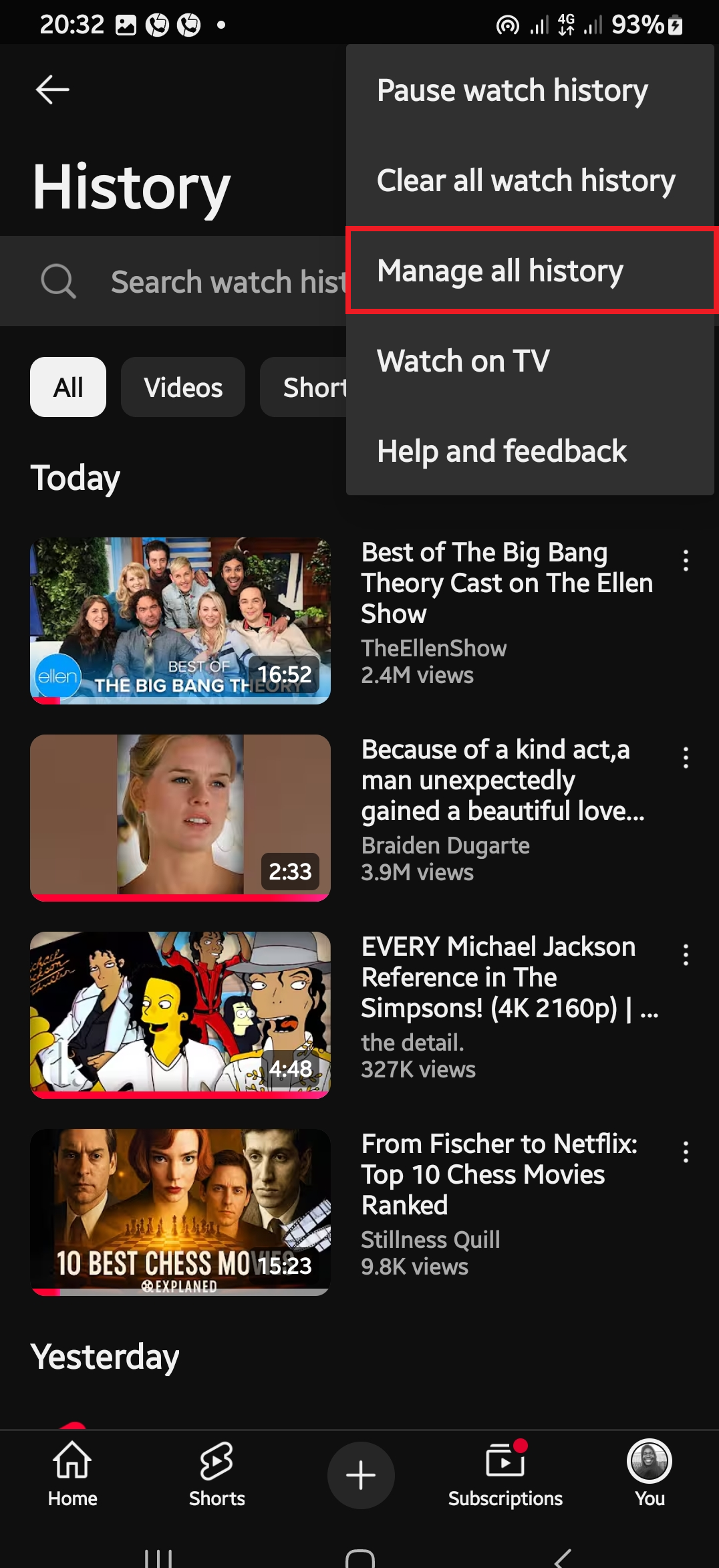 Delete Your Tracks: How to Clear YouTube Search and Watch History on ...